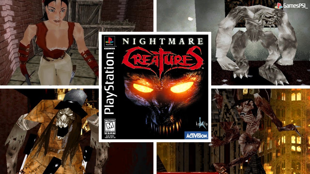 Nightmare Creatures (PS1) – All Bosses (No Damage) - YouTube
