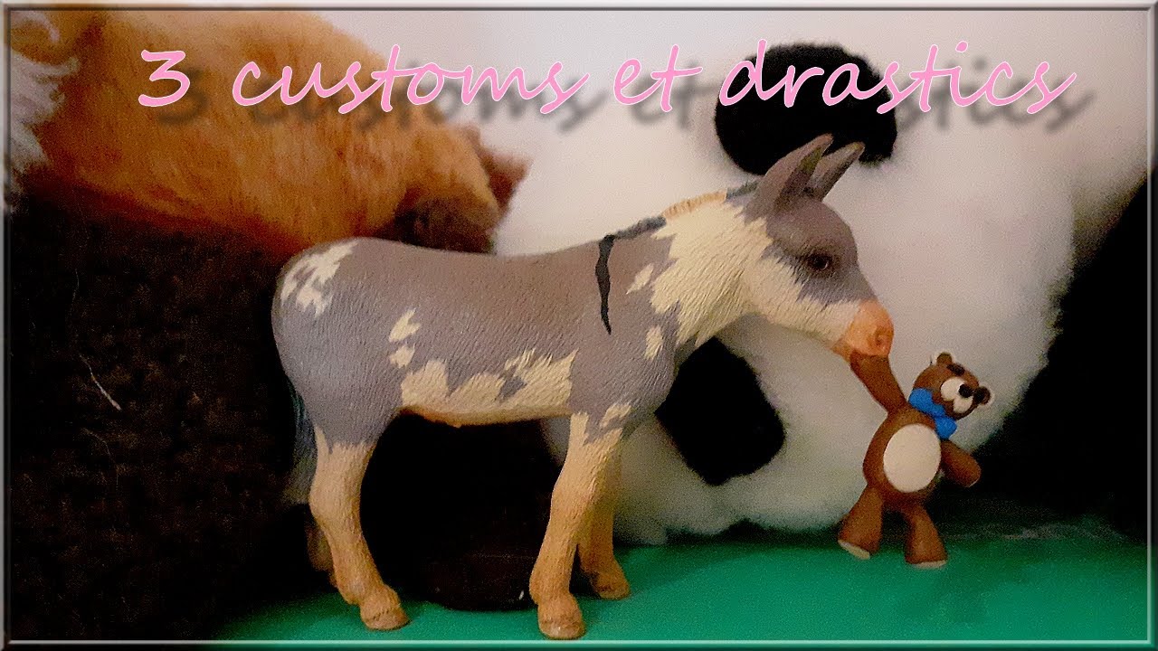 3 customs drastics Schleich - YouTube