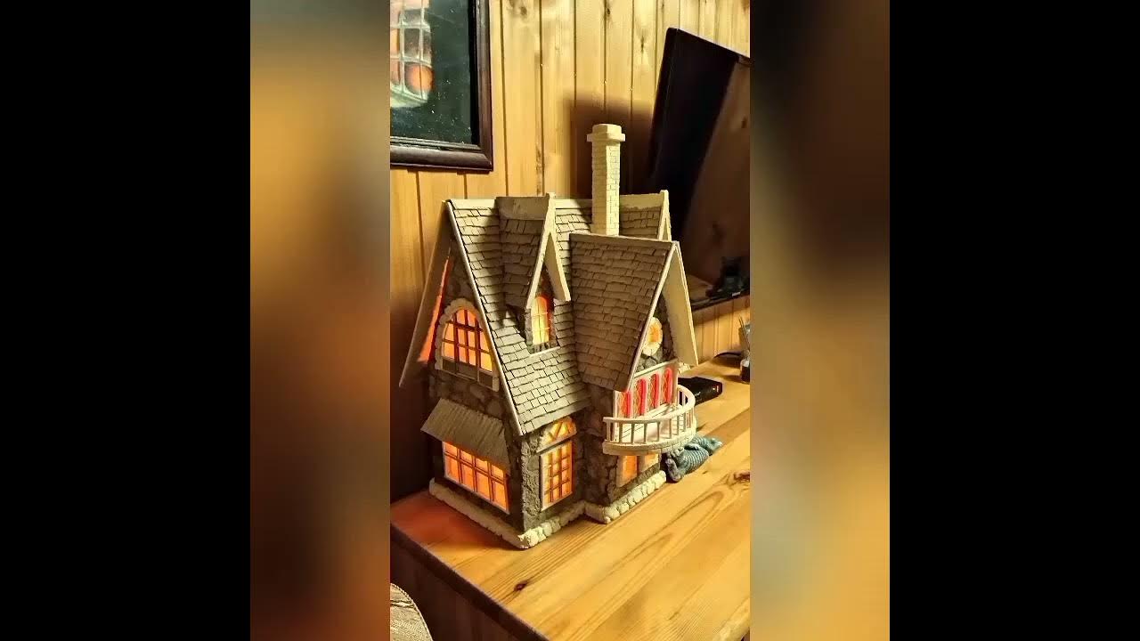 Мой первый домик из картона - YouTube