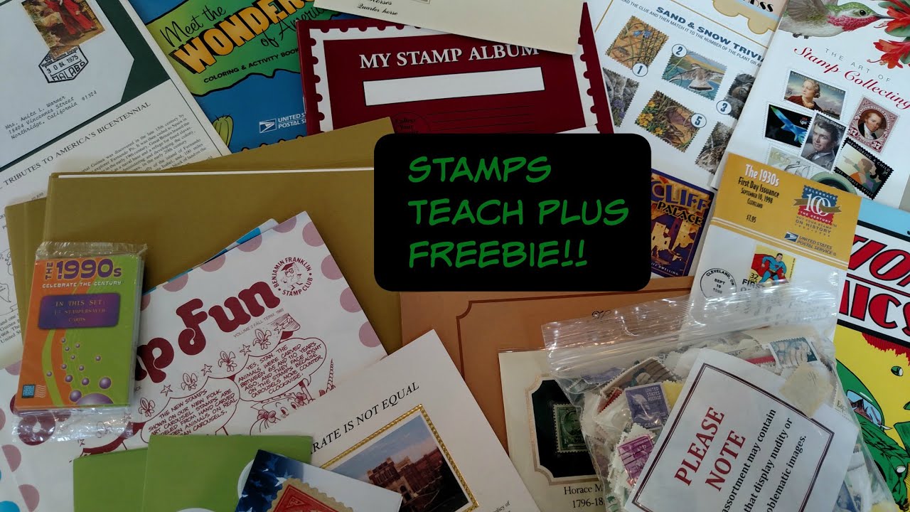 Stamps Teach Plus Freebies - YouTube