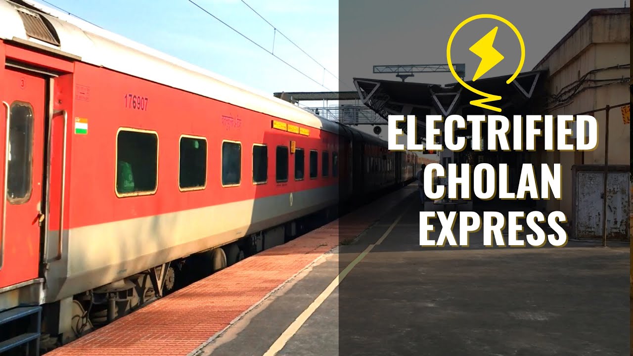 ELECTRIFIED ACCELERATING CHOLAN EXPRESS | சோழன் எக்ஸ்பிரஸ் | INDIAN ...
