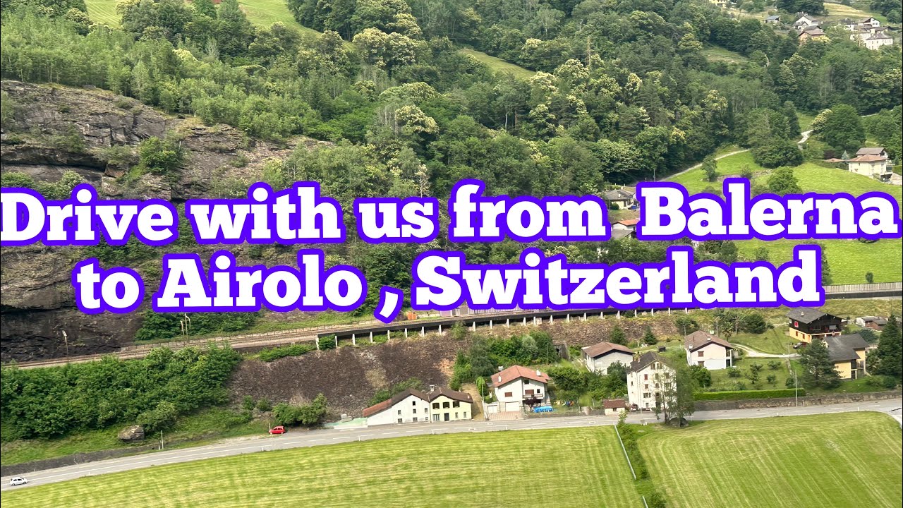 Scenic views from Balerna to Airolo#iloveswitzerland - YouTube