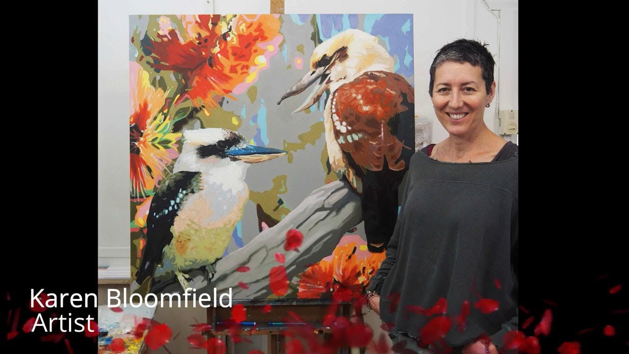 Reductionist Pop The Art of Karen Bloomfield - YouTube