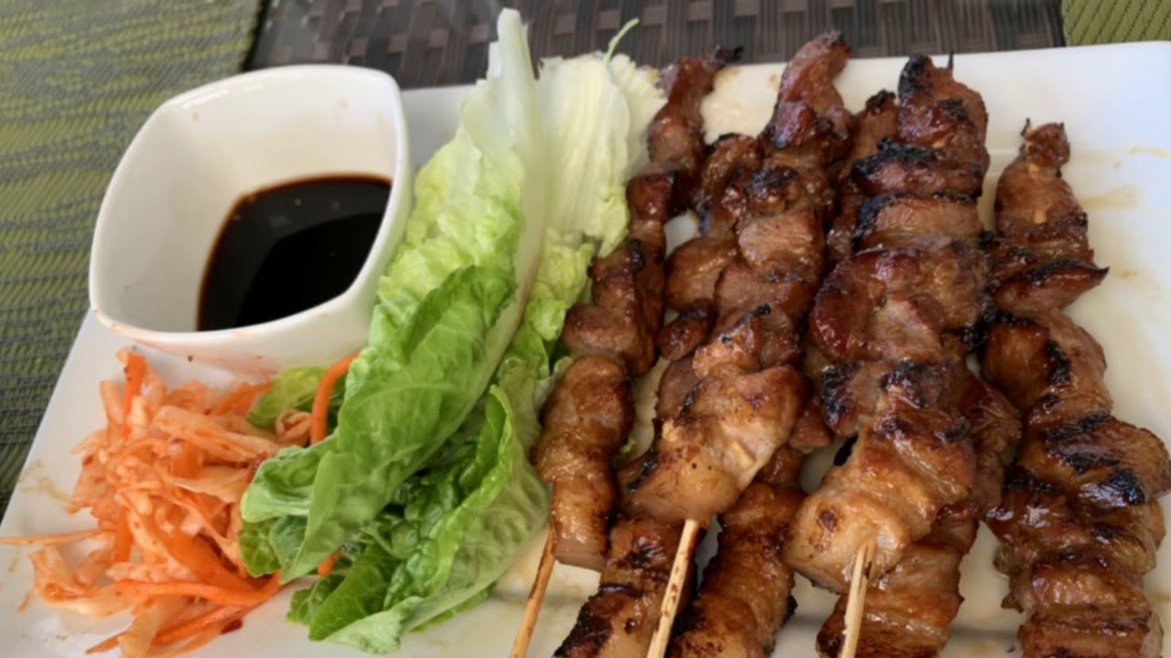 Lutong Bahay: Pinoy style pork BBQ - YouTube