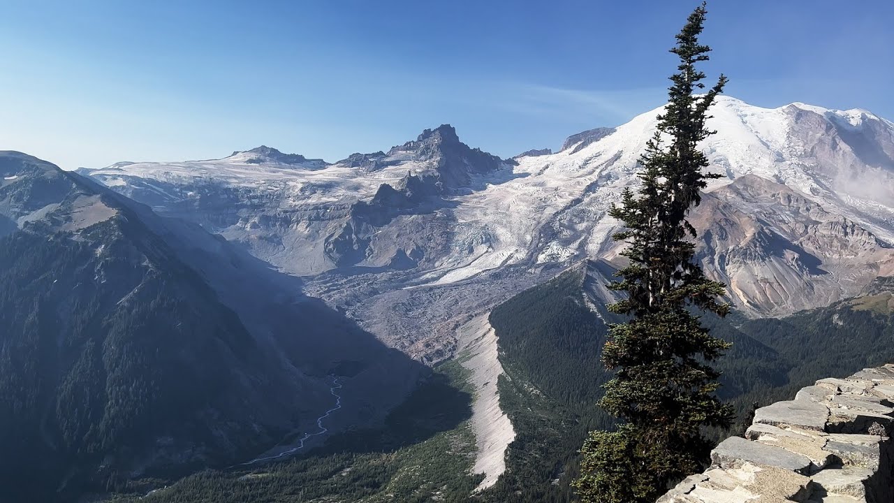Sunrise Rim Trail to Shadow Lake to Glacier Overlook & MARMOTS! | Mount ...
