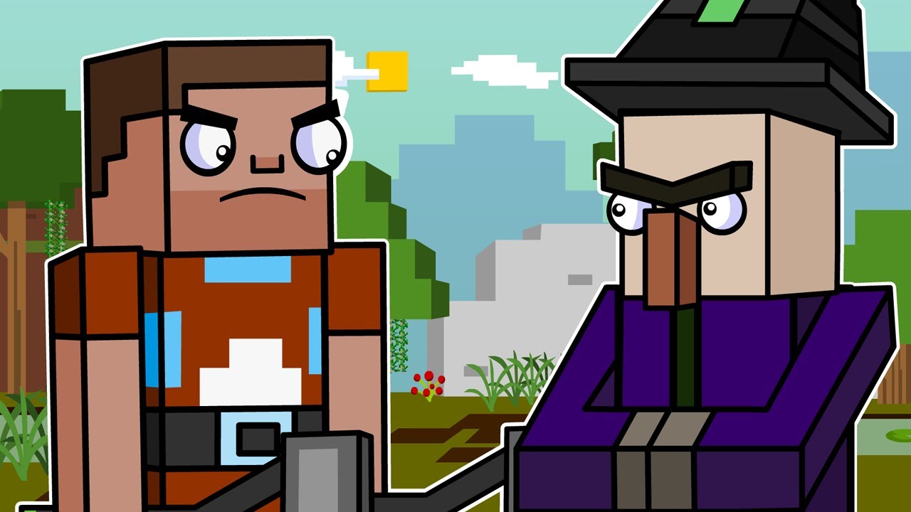 Soggy Swamp & Witch Brew | Block Squad (Minecraft Animation) - YouTube