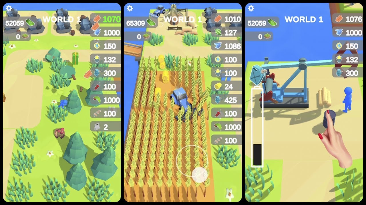 Farm & Dirigible Game Mobile Game | Gameplay Android - YouTube