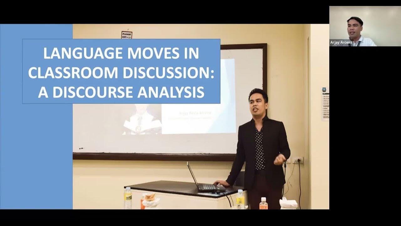 Language Moves In Classroom Discussion A Discourse Analysis Youtube
