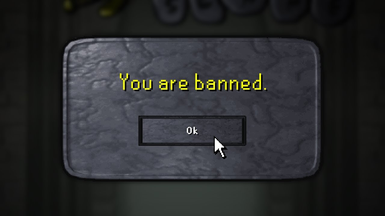 Banned from RuneScape - YouTube