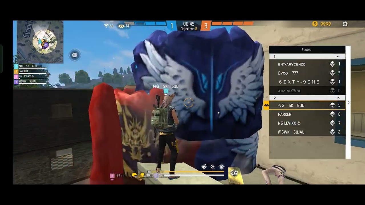 #NG gulid and Normal guild custom match #gunda #op #win NG gulid 👿👿👊 ...