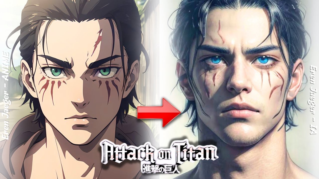 La IA ha llevado el Ataque a los Titanes a la Vida Real | AOT EN LA ...