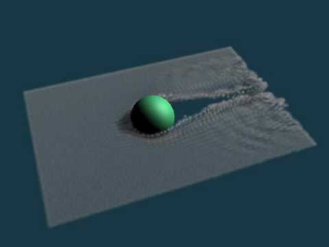 Dragging Particles - Phoenix FD Fluid Simulation - YouTube