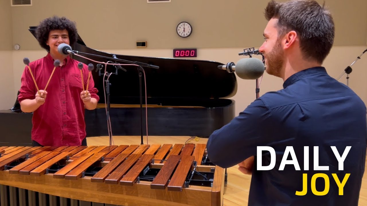 How to Play Marimba! With Aleo Esparza & Peter Dugan! | Daily Joy - YouTube