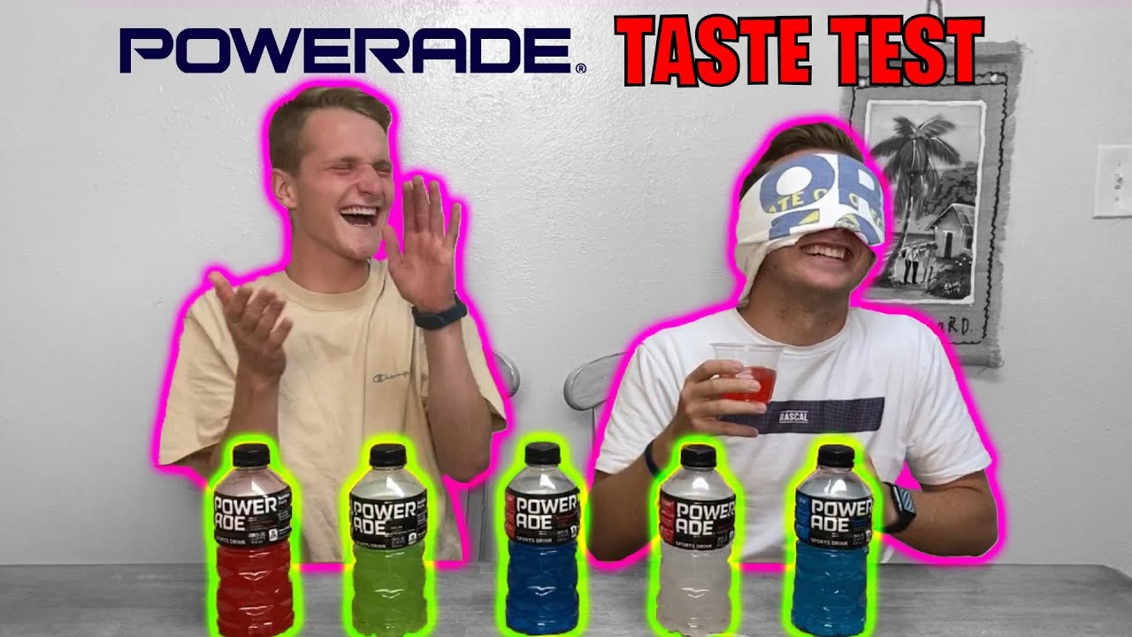 ULTIMATE Sports Drink Taste Test - YouTube