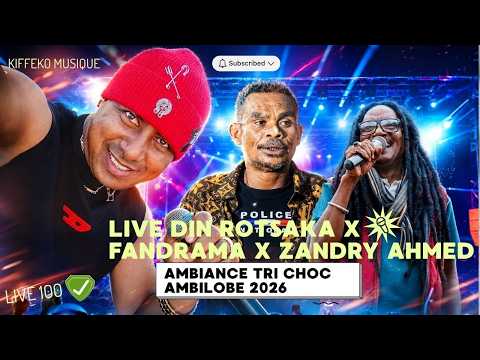 LIVE GROUPE DIN ROTSAKA x FANDRAMA x ZANDRY AHMED - AMBILOBE ( GALA MORENGY ) |  MALAZA 2026
