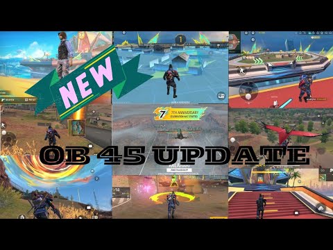 FREE FIRE MAX ALL OB45 UPDATE CHANGES || OB 45 UPDATE || SPECIAL😍 ...