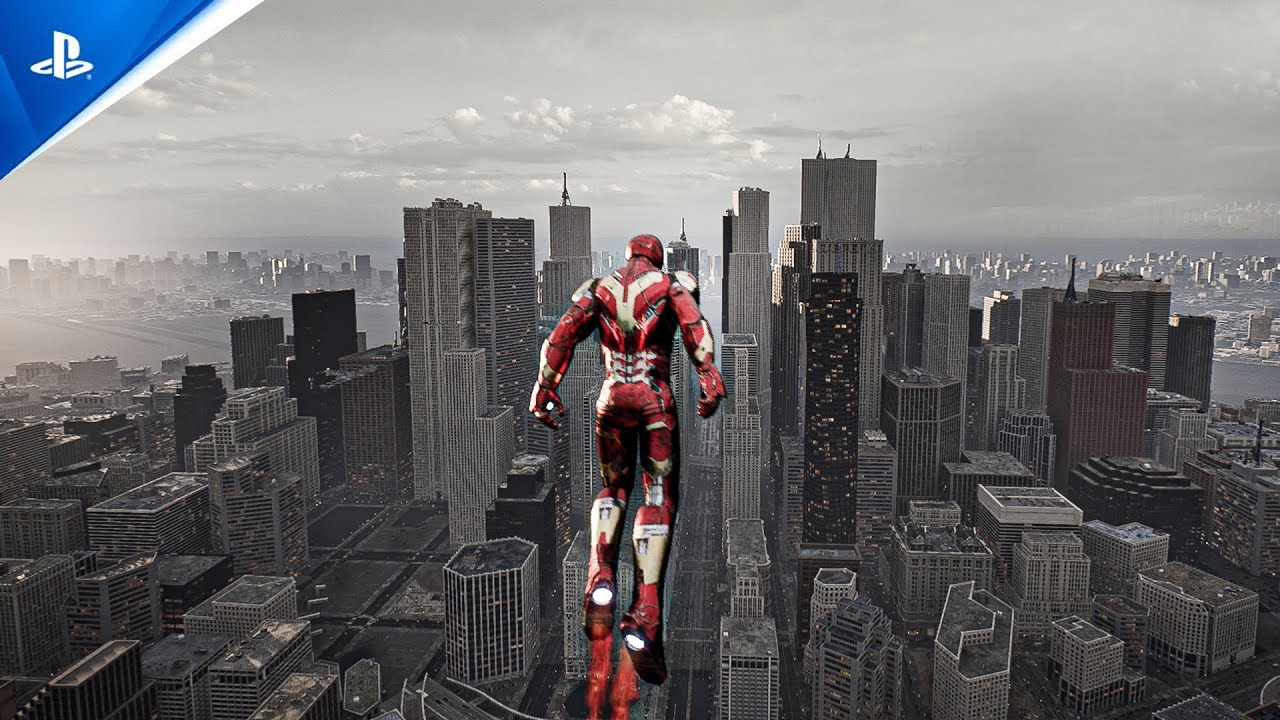 Iron Man Unreal Engine 5 Gameplay Ultra Graphics | Unreal Engine 5 ...