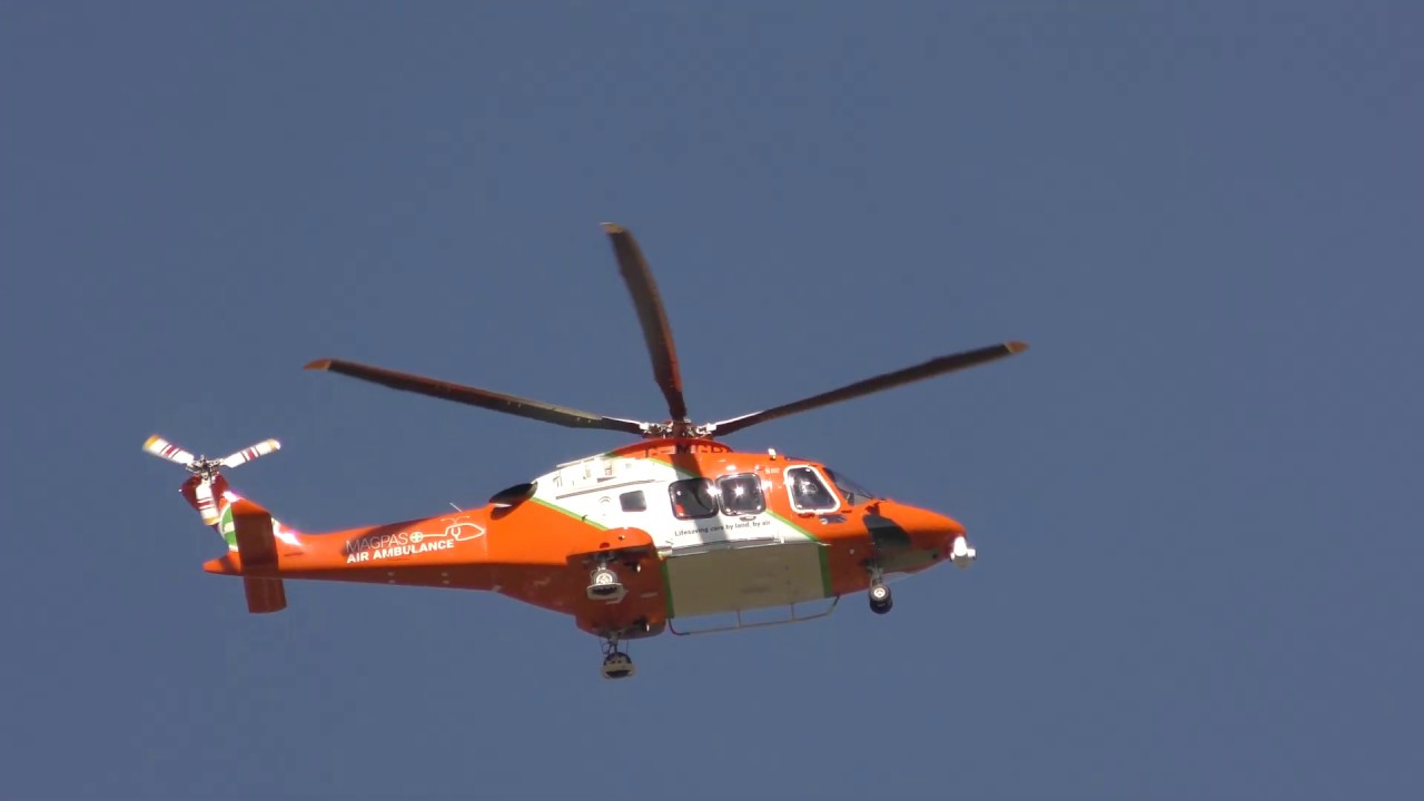 share G MGPS S Leonardo Helicopters AW169 Magpas Air Ambulance seen ...