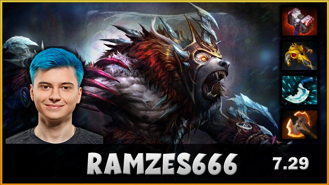 RAMZES666 | Ursa | Dota 2 Pro Gameplay - Patch 7.29 - YouTube