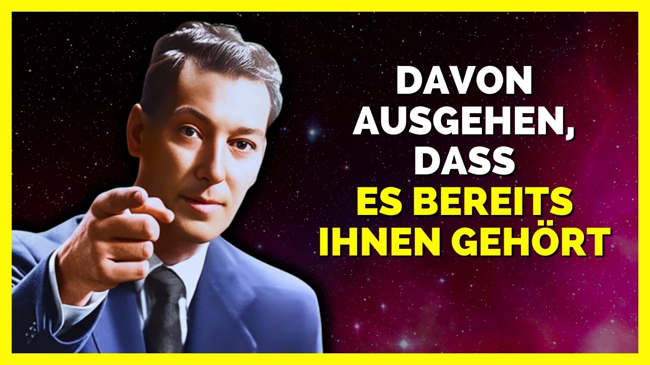 Wie das Gesetz der Vermutung tatsächlich funktioniert? Neville Goddard ...