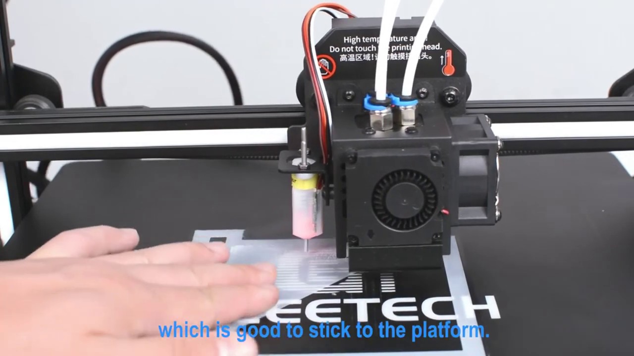 Geeetech A30T 3-in-1-out auto leveling mix color 3d printer mix-color ...