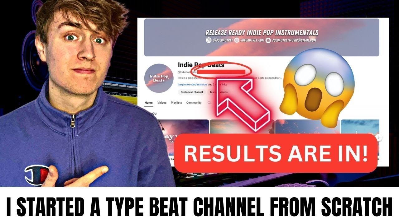 I Started A Type Beat Channel From Scratch! | 60 Day Results... - YouTube