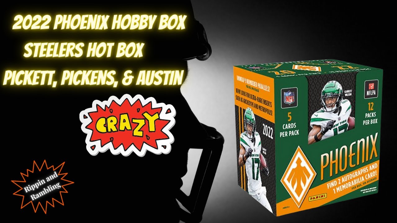 2022 Phoenix Hobby Box 🔥 2. Steelers Hot Box🔥 - YouTube