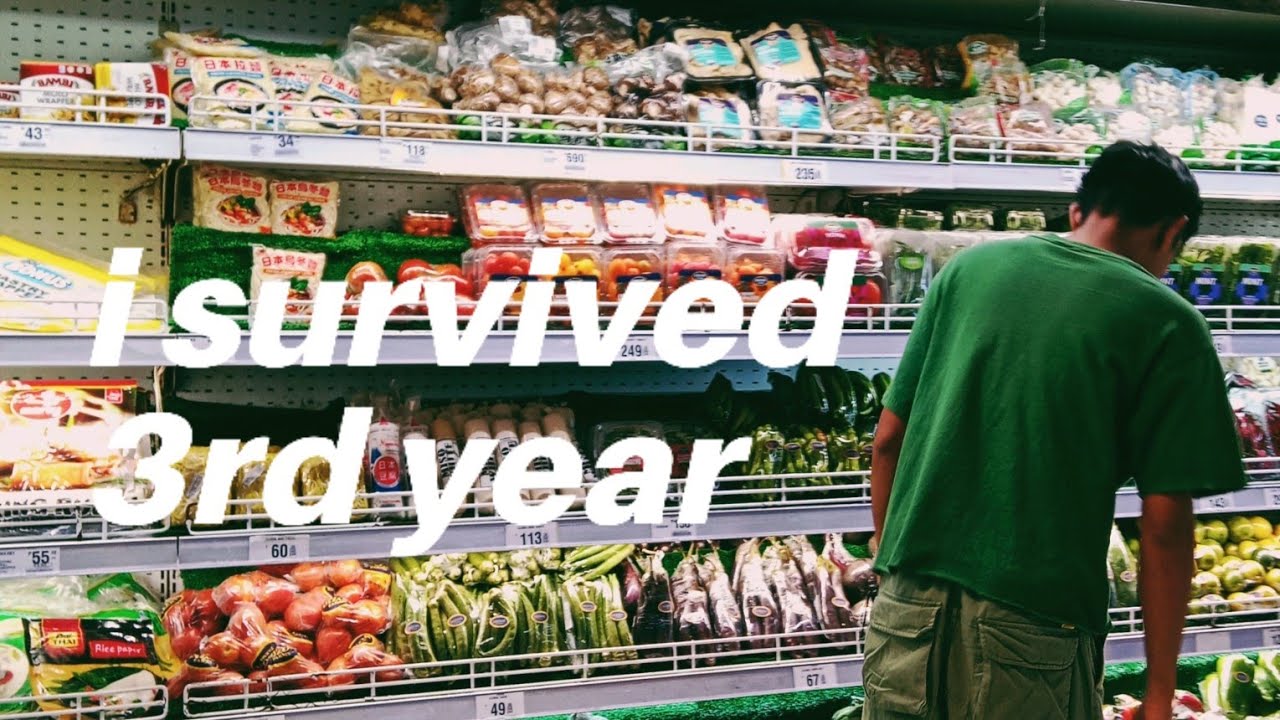 last day as 3rd year college - YouTube