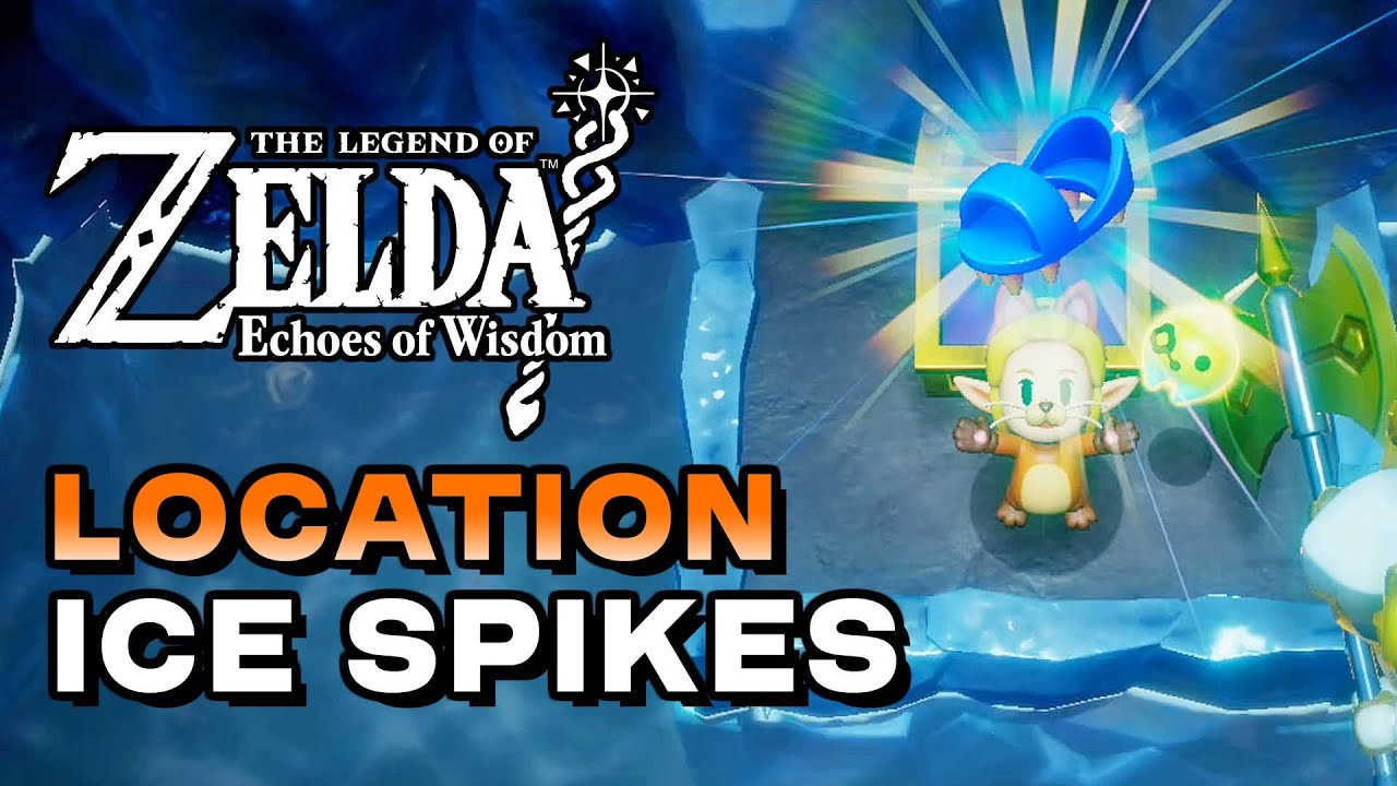 Zelda: Echoes of Wisdom - Ice Spikes Location (Accessory / Slip ...