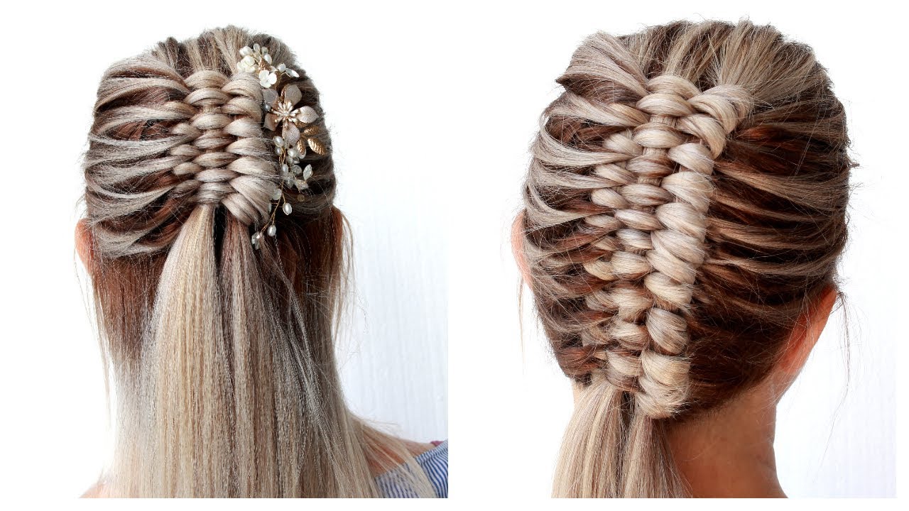 ∞ DIY Dutch 3 Strand Infinity Braid ∞ - YouTube