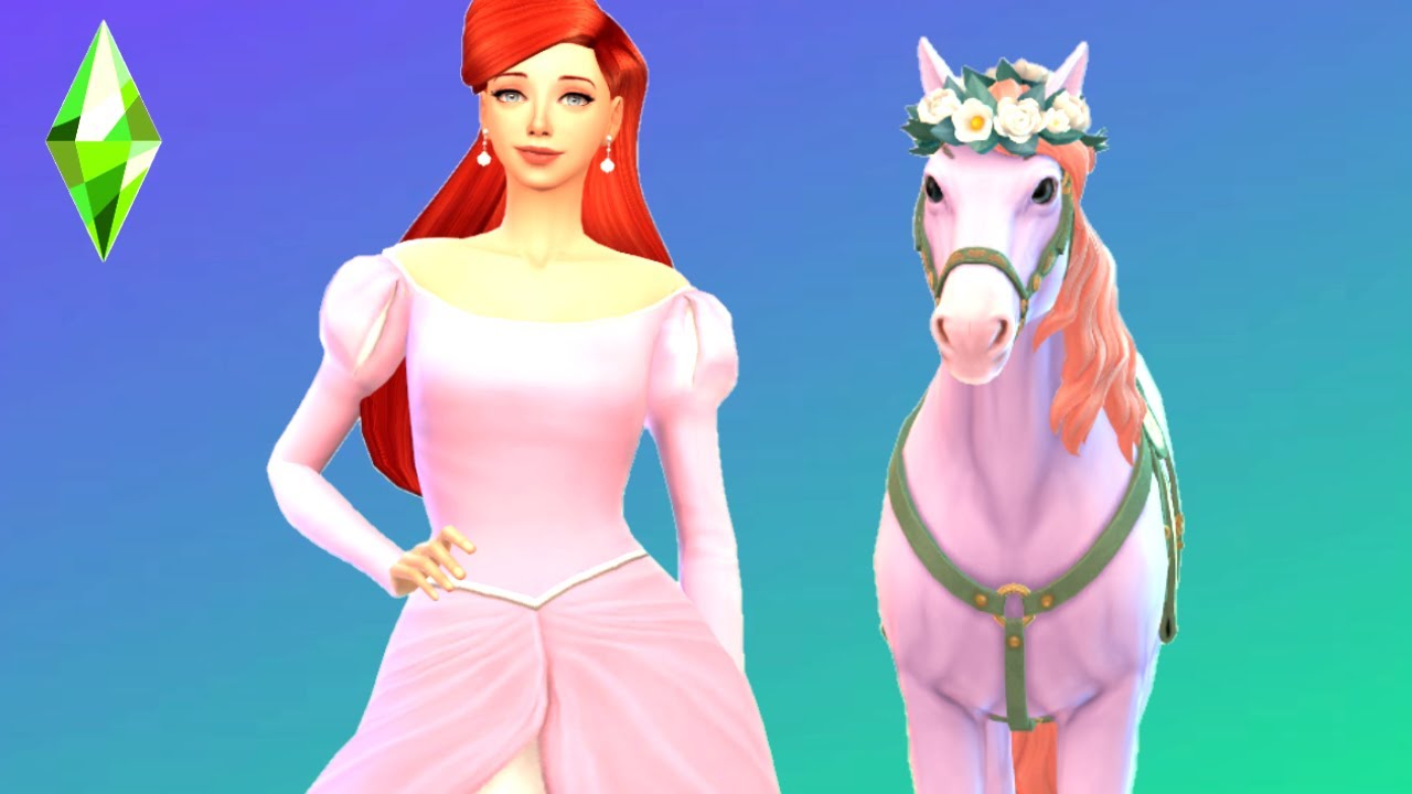 Ariel And Seashell [The Little Mermaid - Palace Pets] : Create a Sim I ...