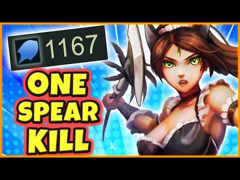 THE LEGENDARY ONE SPEAR KILL IS BACK! (1100+ AP NIDALEE JUNGLE)