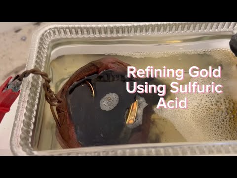 Gold Recovery and Gold Refining Techniques using a Sulfuric Acid ...