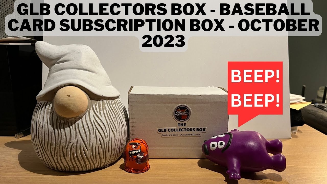 GLB Collectors Box Baseball Card Subscription Box - October 2023 - Nice ...