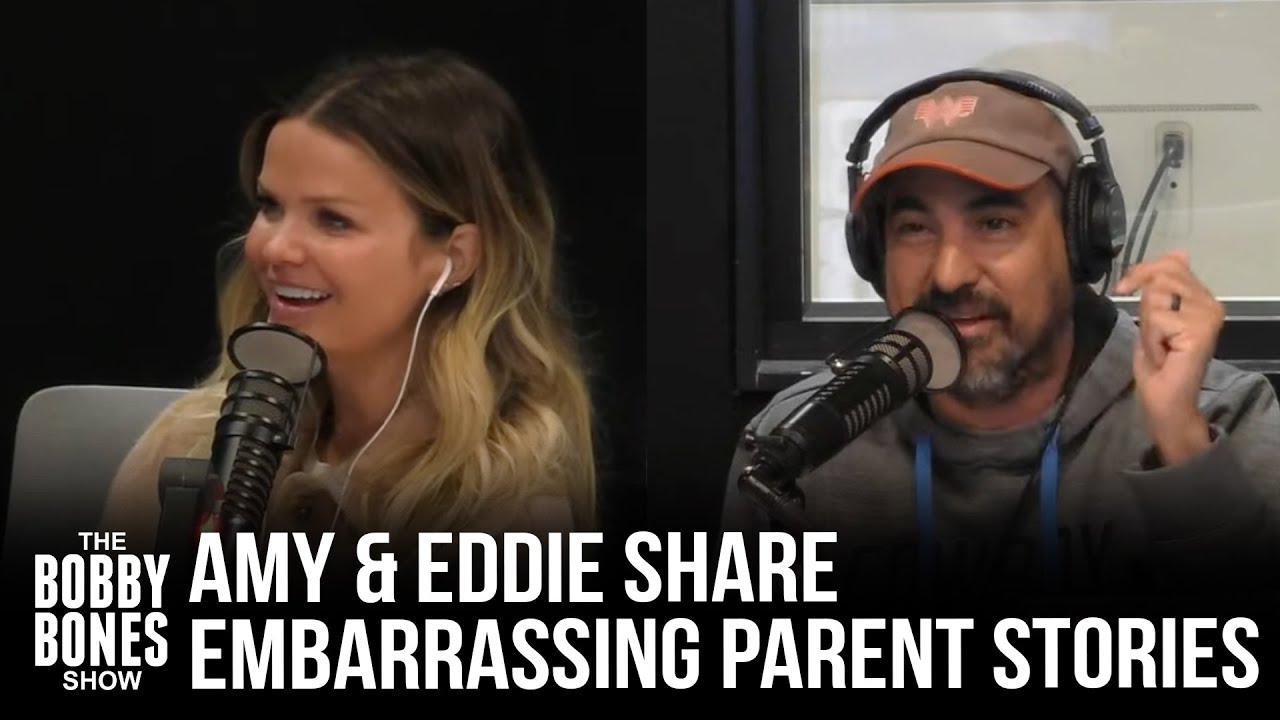 Amy & Eddie Shared Moments Their Kids Embarrassed Them In Public - YouTube