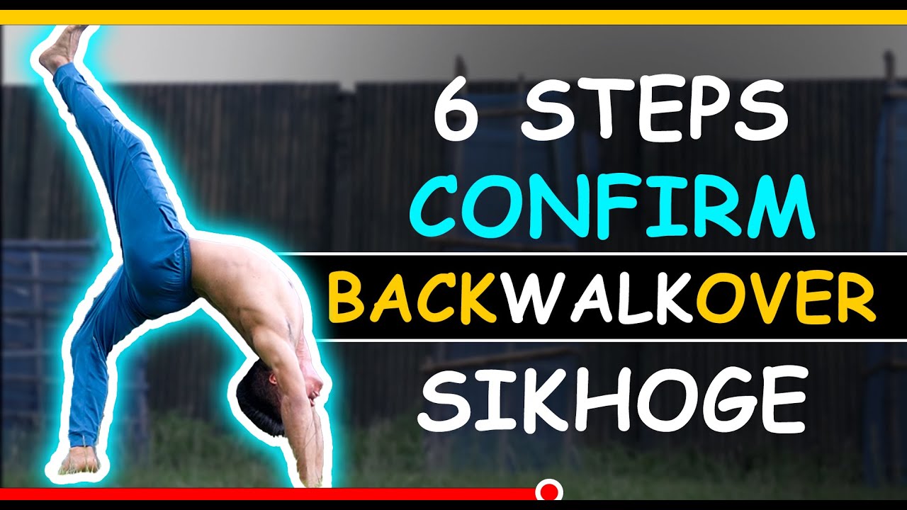 Learn back walkover step by step - YouTube