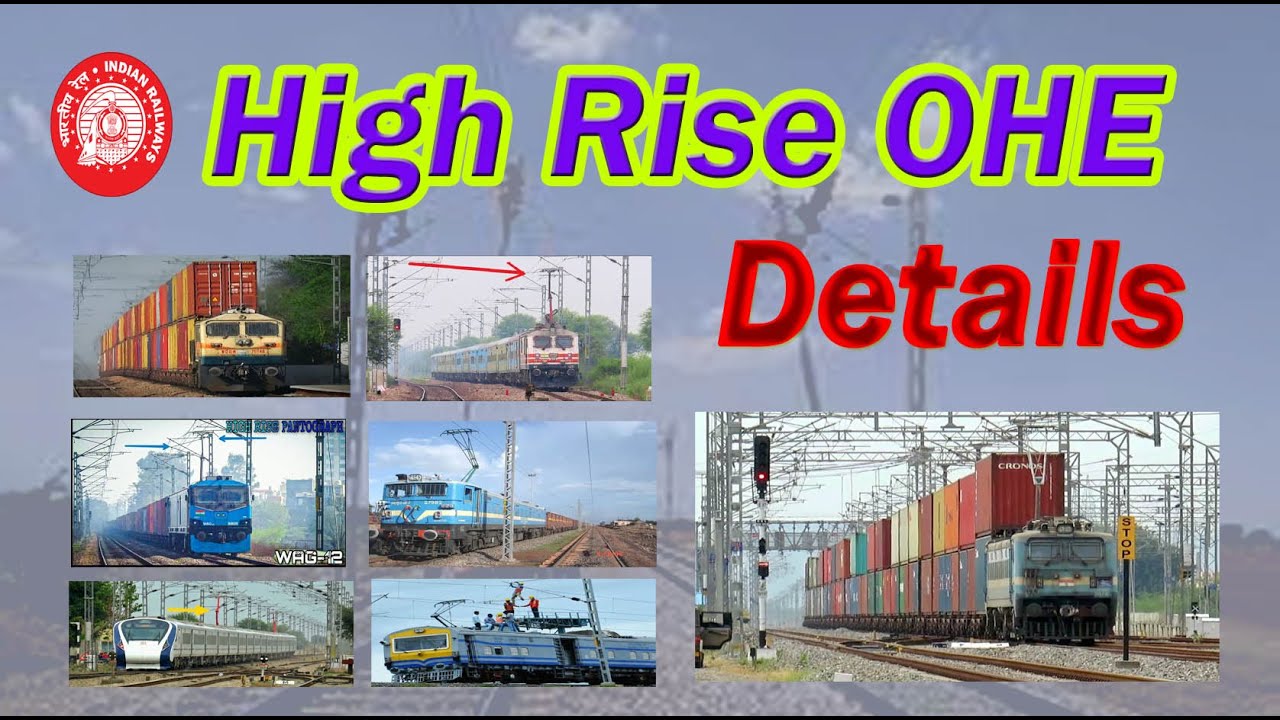 Railway Trd high Rise OHE Details #highriseohe - YouTube