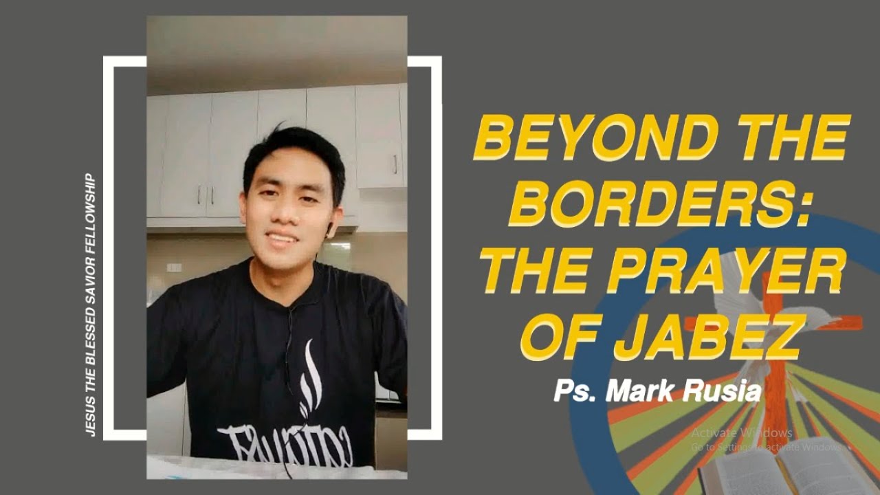BEYOND THE BORDERS: The Prayer of Jabez | Online Worship Service | Ps ...