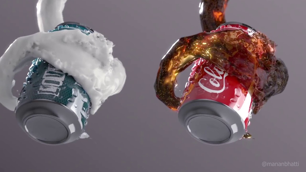 3D Water Simulation addd design in c4D\ redshift render - YouTube