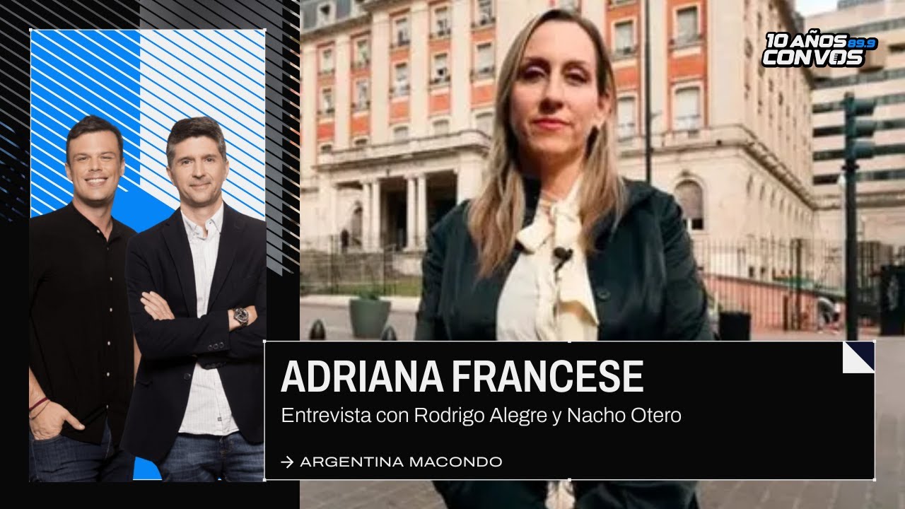 Adriana Francese, abogada, en "Argentina macondo" - YouTube