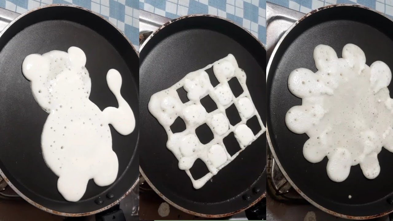 DIFFERENT SHAPES OF DOSA FOR KIDS 👼👼|TEDDY BEAR DOSA, SQUARE DOSA ...