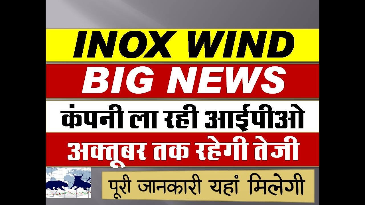 INOX WIND share Today latest news | INOX WIND share news today | INOX ...
