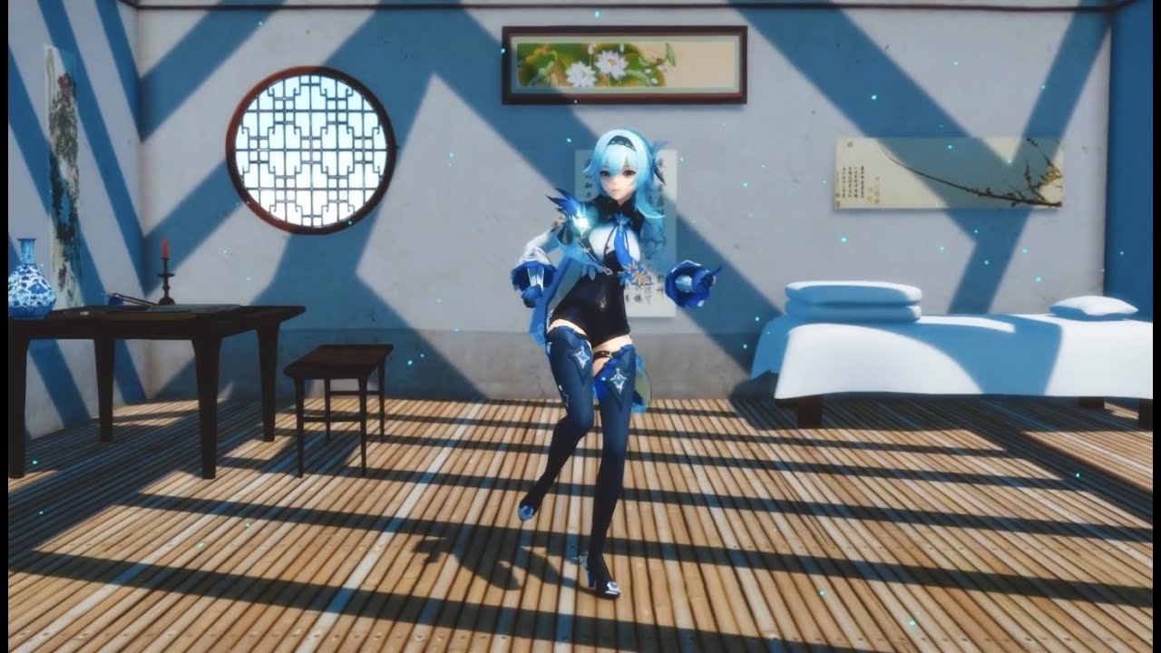 【Genshin Impact MMD】Eula Lawrence -《光线》 - YouTube