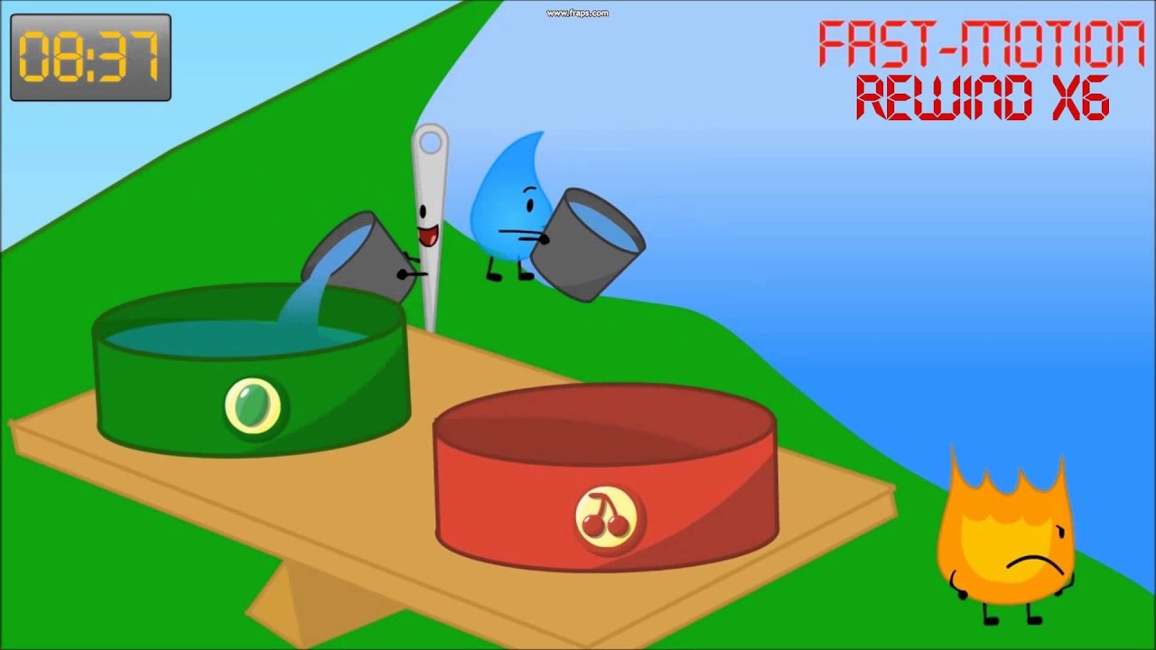 BFDI Faster, Slower, and with Effects - YouTube