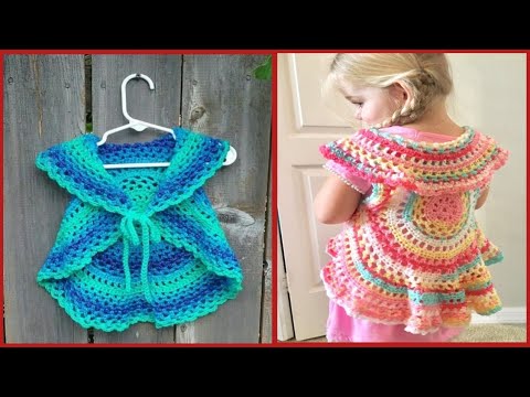 Crochet circle jacket designs//handmade crochet knitted mandala pattern cardigan