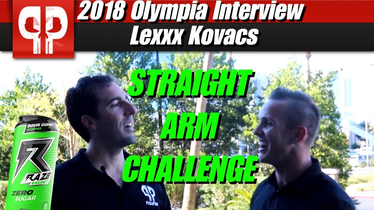 Repp Sports Raze Energy Drink Straight Arm Challenge! Lex Kovacs - YouTube