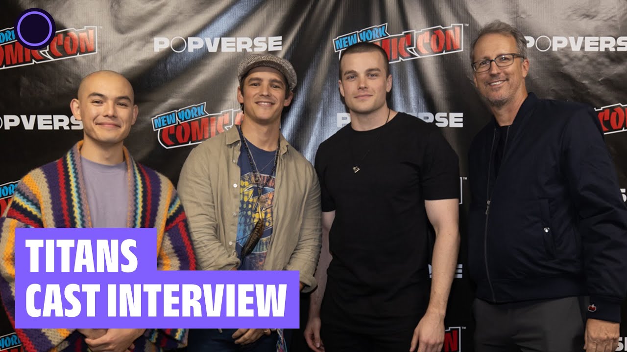 Titans Cast and Crew Tease the 'Dark' and 'Scary' Upcoming Season - YouTube