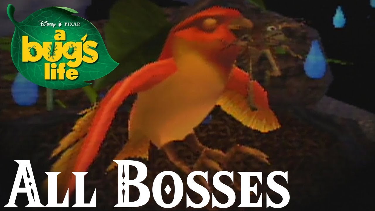 A Bug's Life (N64) // All Bosses - YouTube