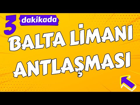 1838 BALTA LİMANI ANTLAŞMASI 💶💶🏭