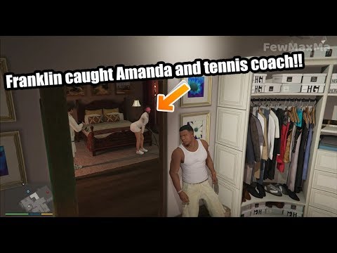 Franklin caught Amanda and tennis coach GTA 5 (secret encounter) - YouTube
